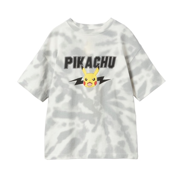 Zara | Shirts & Tops | Zara Kids Pokmon Pikachu Tie Dye Graphic Tee 8 ...
